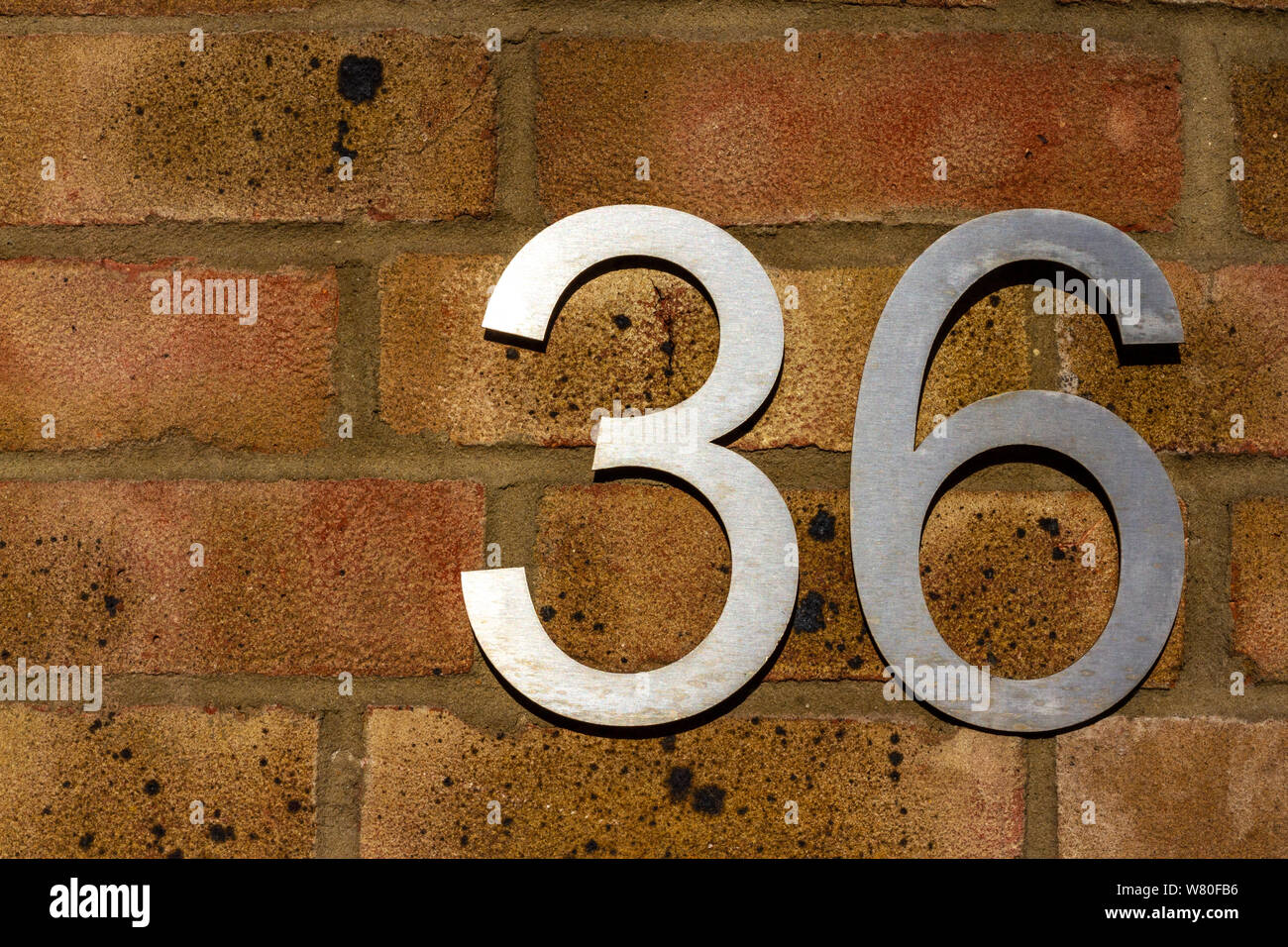 Number 36 on house hi-res stock photography and images - Alamy