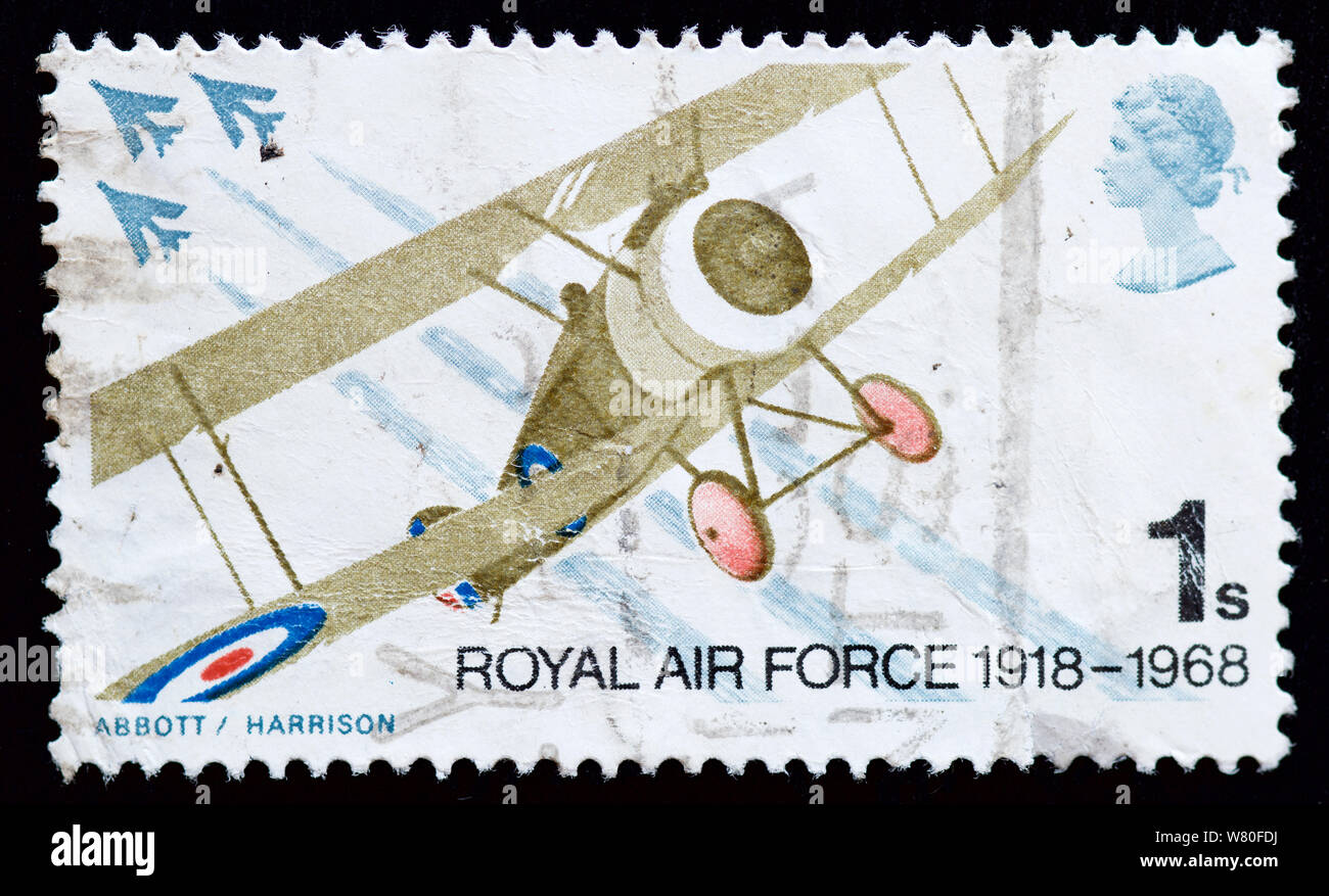 Great Britain Postage Stamp - Royal Air Force Stock Photo - Alamy