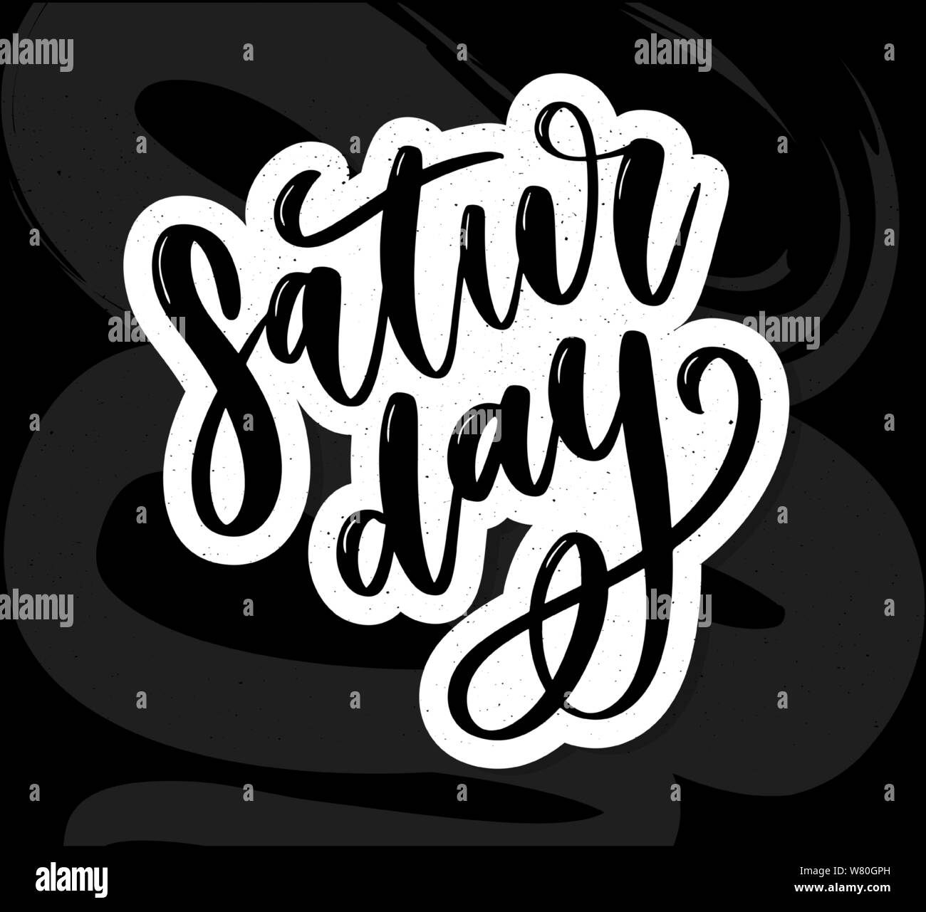 Black saturday Stock Vector Images - Alamy