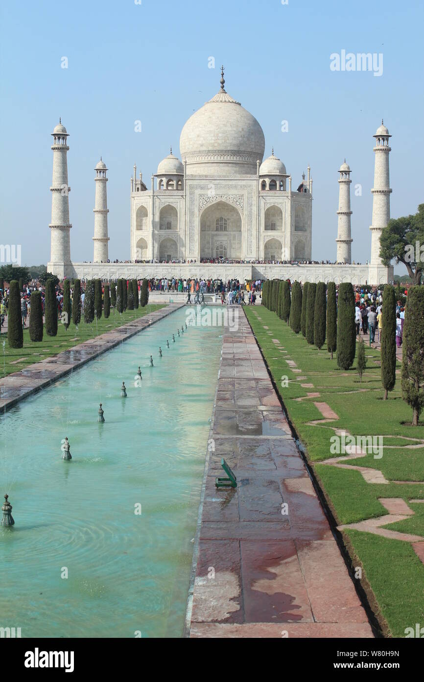 Taj Mahal and Complex Stock Photo - Alamy