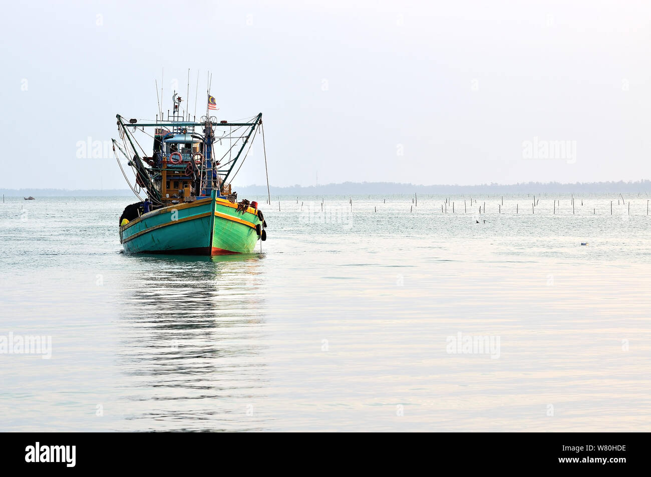 Big boats on the sea beach Stock Photo - Alamy