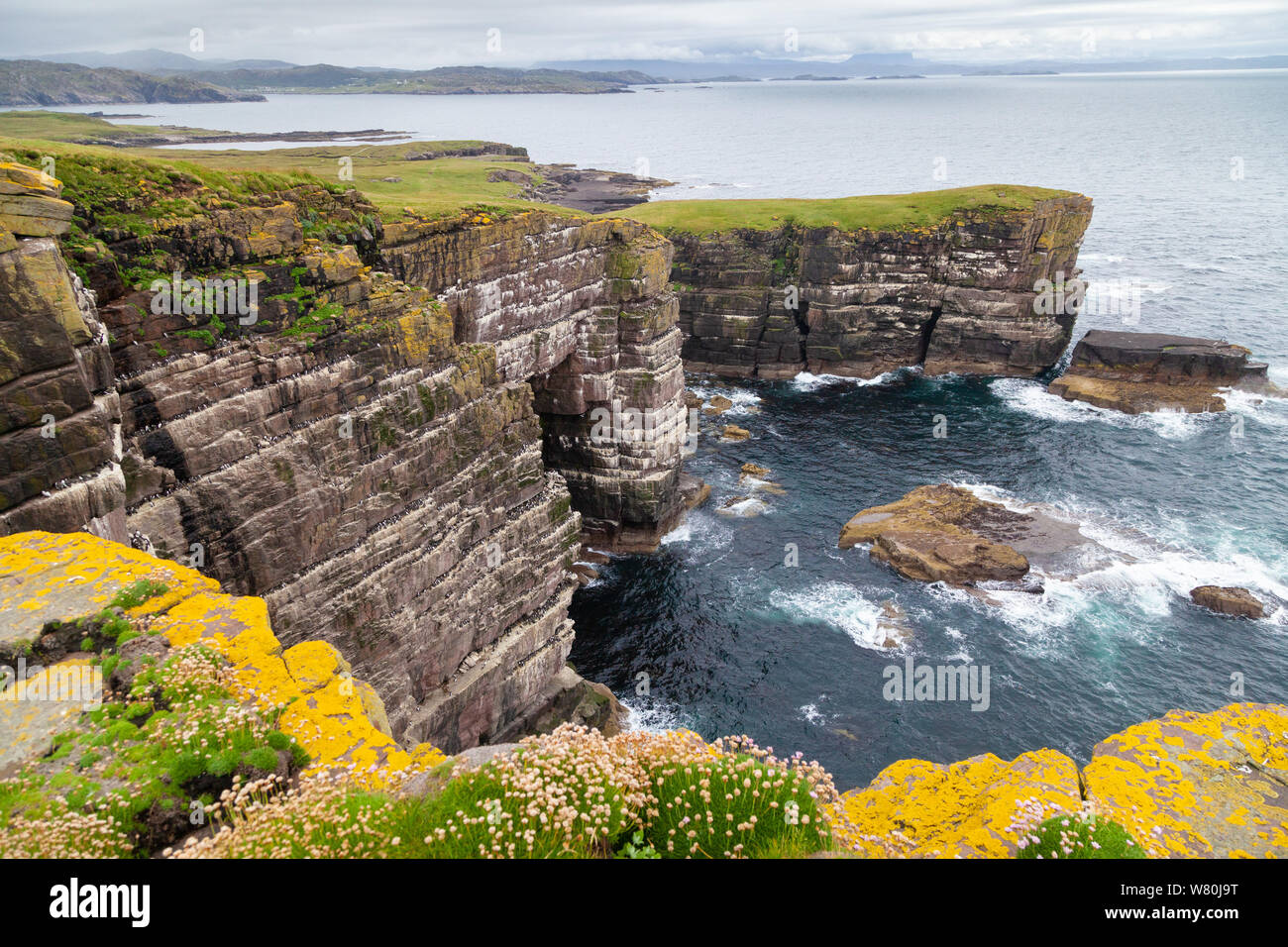 Sea Stack Handa Island High Resolution Stock Photography and Images - Alamy
