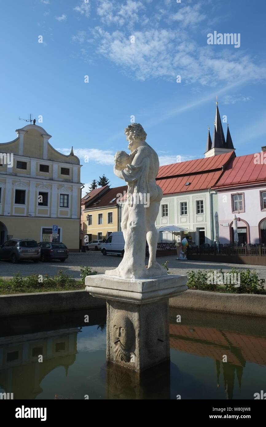 Czech Republic, Renaissance Town of Telc, UNESCO World Heritage Site ...
