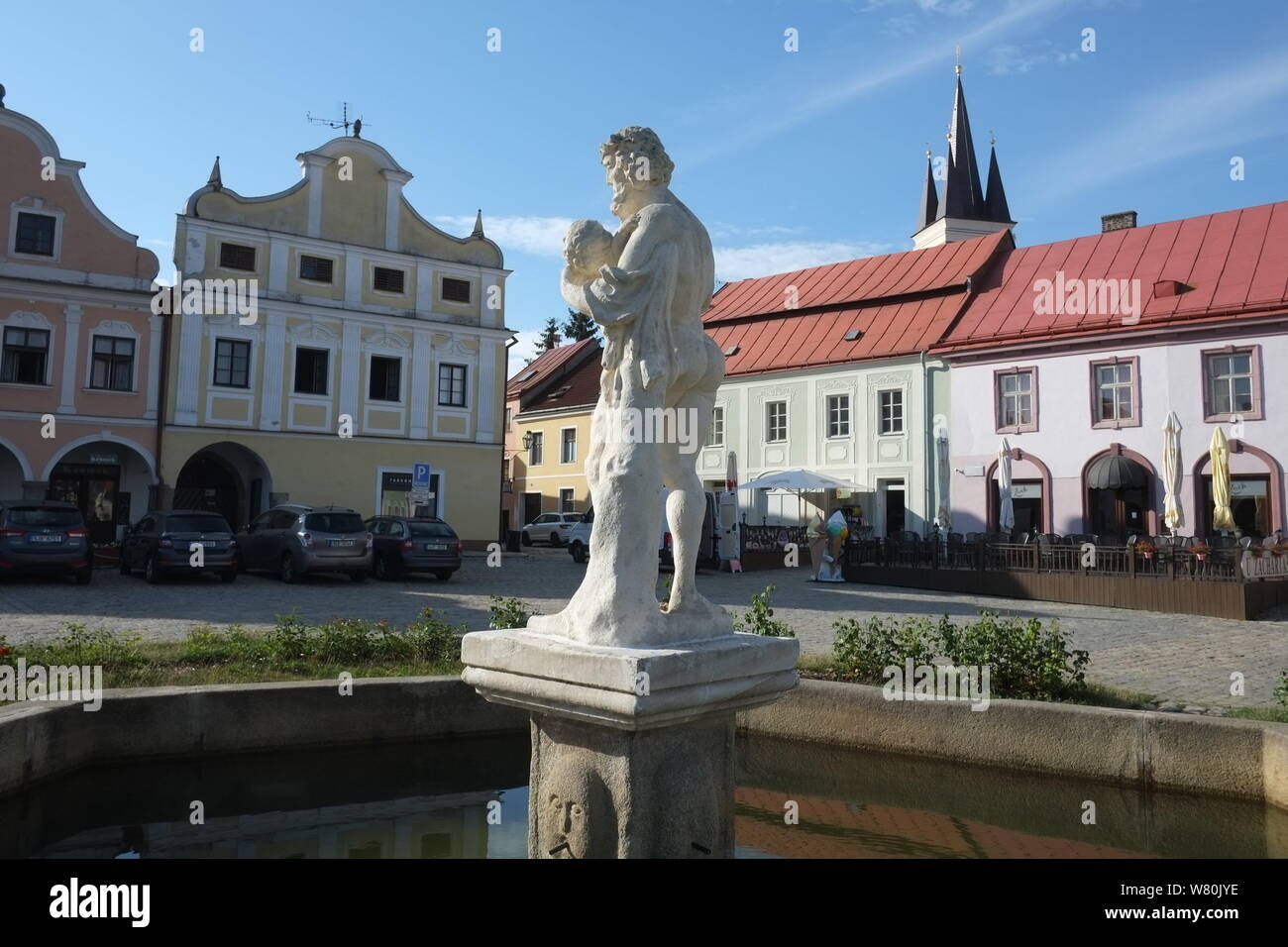 Czech Republic, Renaissance Town of Telc, UNESCO World Heritage Site ...