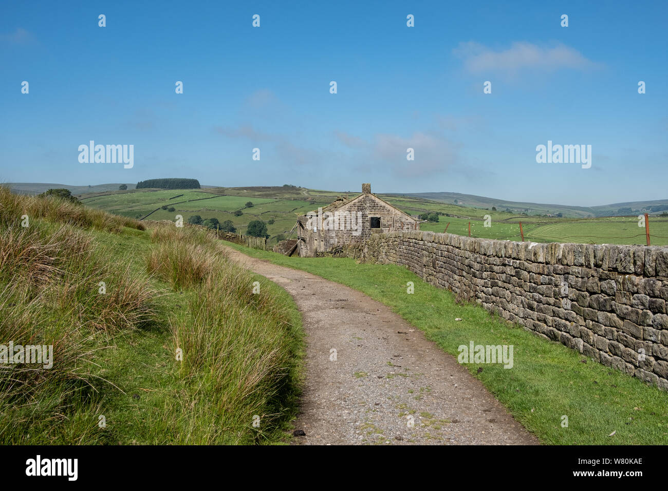 Haworth moor road hi-res stock photography and images - Alamy