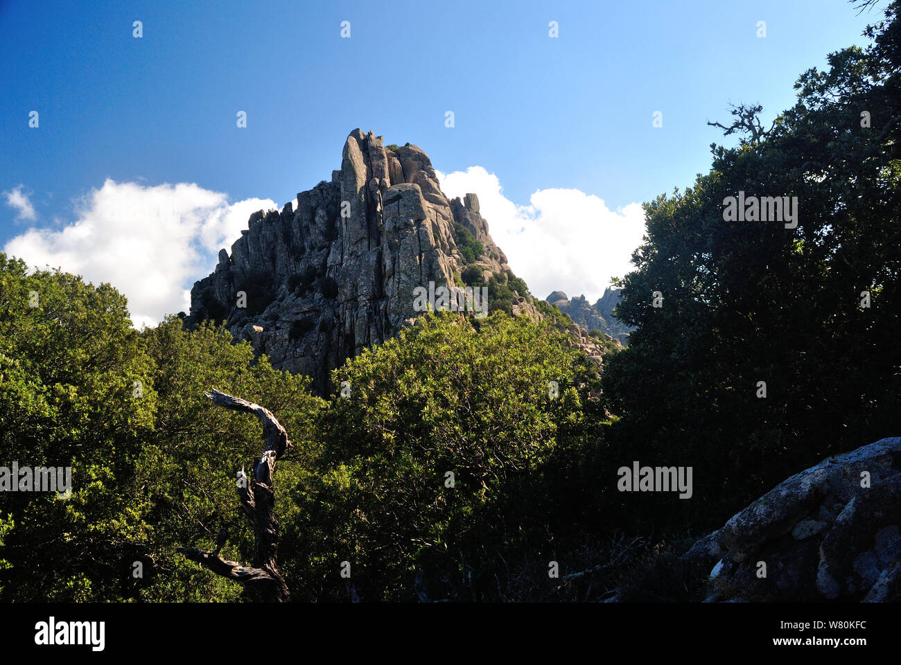 View of Sette Fratelli peak Stock Photo - Alamy