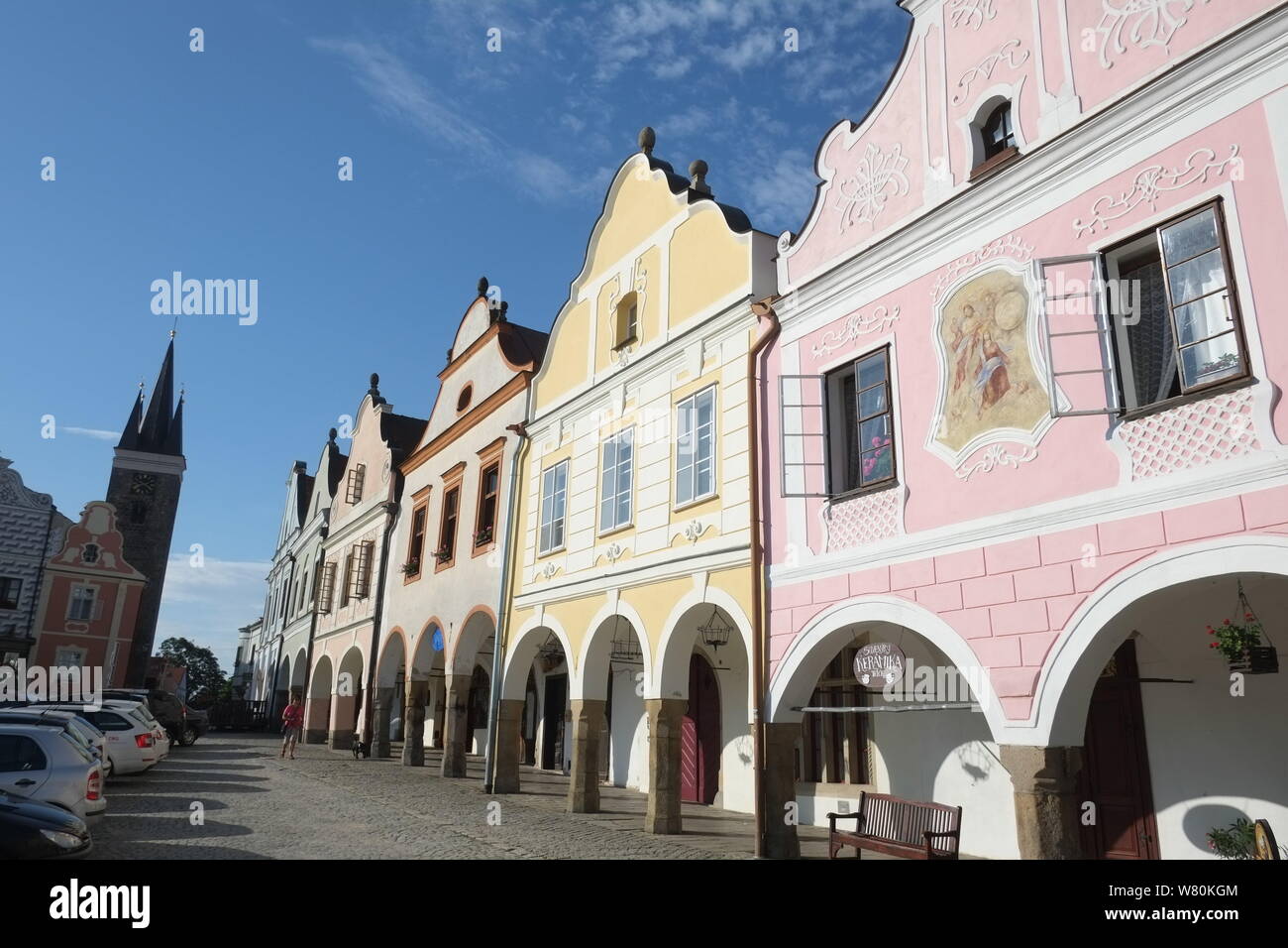 Czech Republic, Renaissance Town of Telc, UNESCO World Heritage Site ...