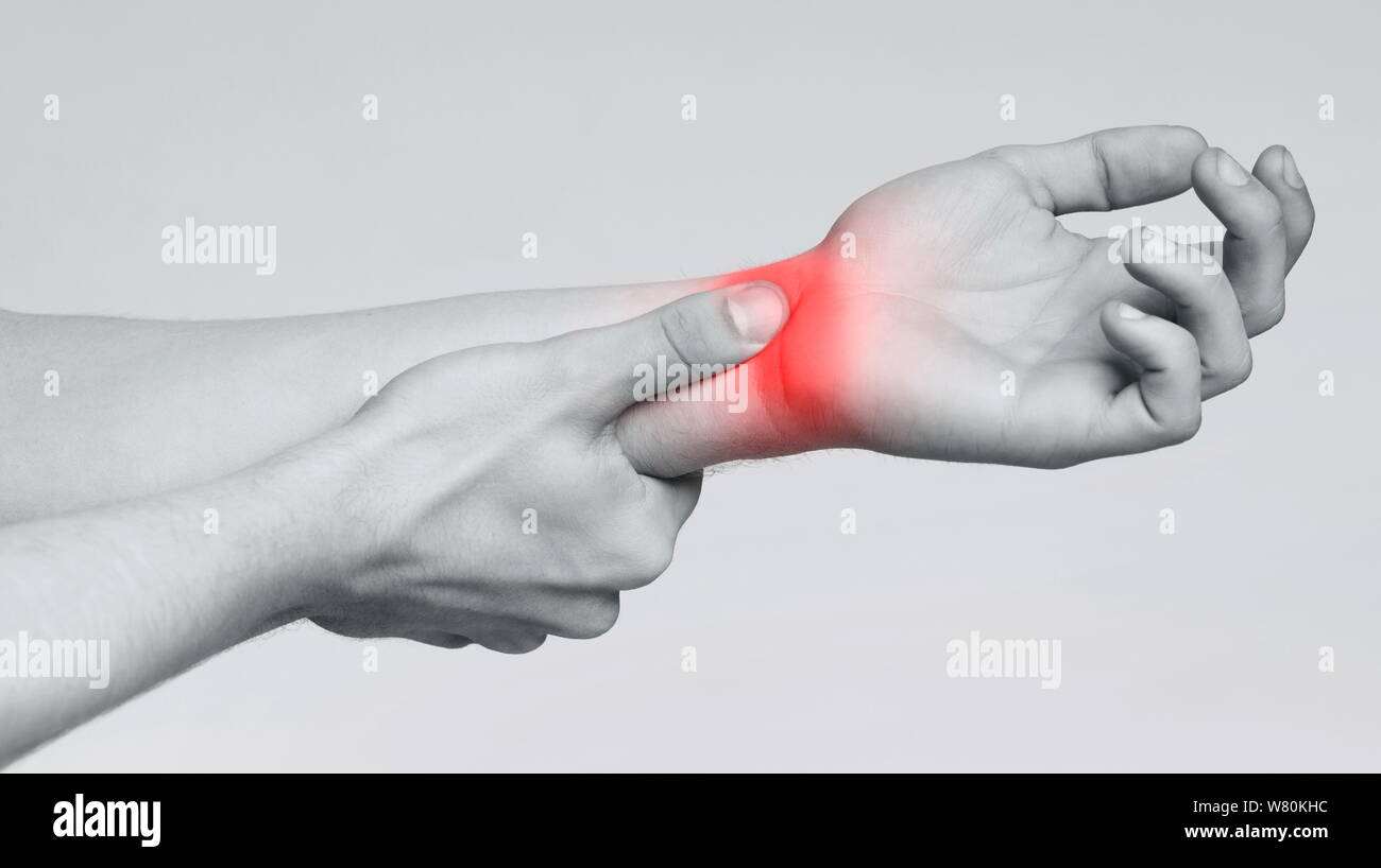 Swelling wrist hi-res stock photography and images - Alamy