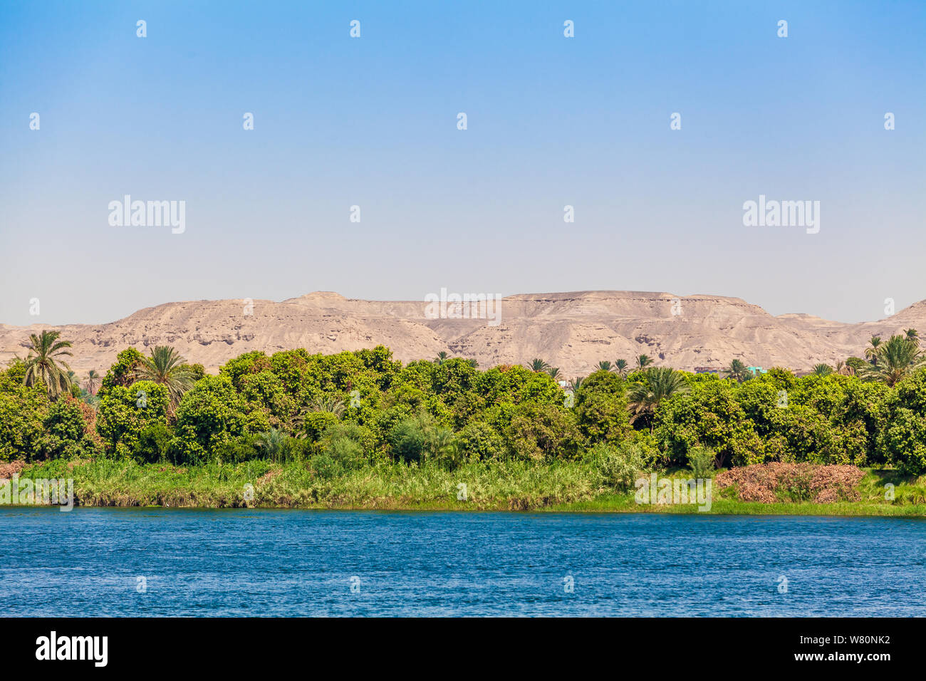 Life on the River Nile in Egypt Stock Photo - Alamy