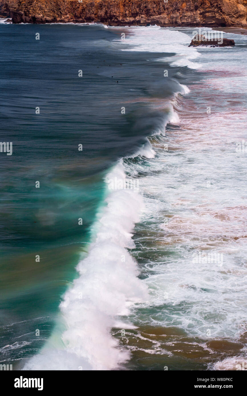 Big ocean waves of Atlantic Ocean Stock Photo - Alamy