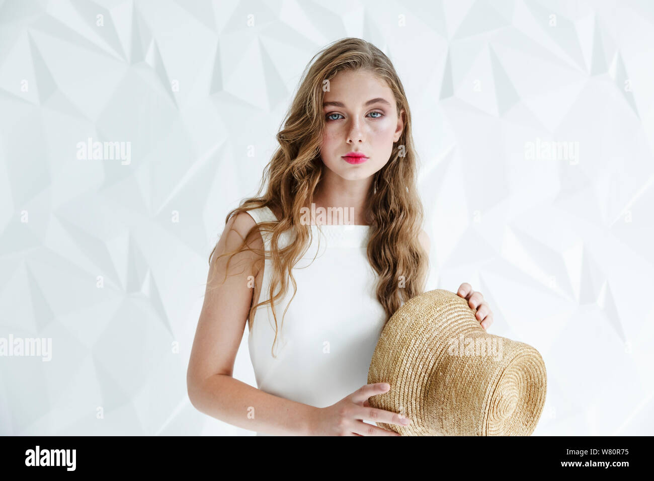 Young lady look forward hi-res stock photography and images - Alamy