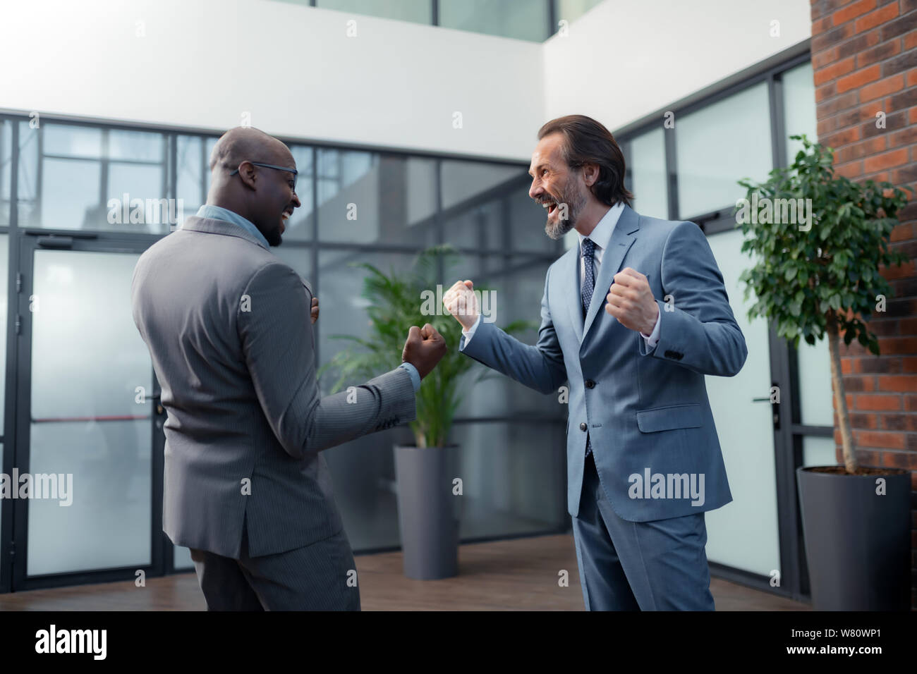 Employee successful hi-res stock photography and images - Alamy