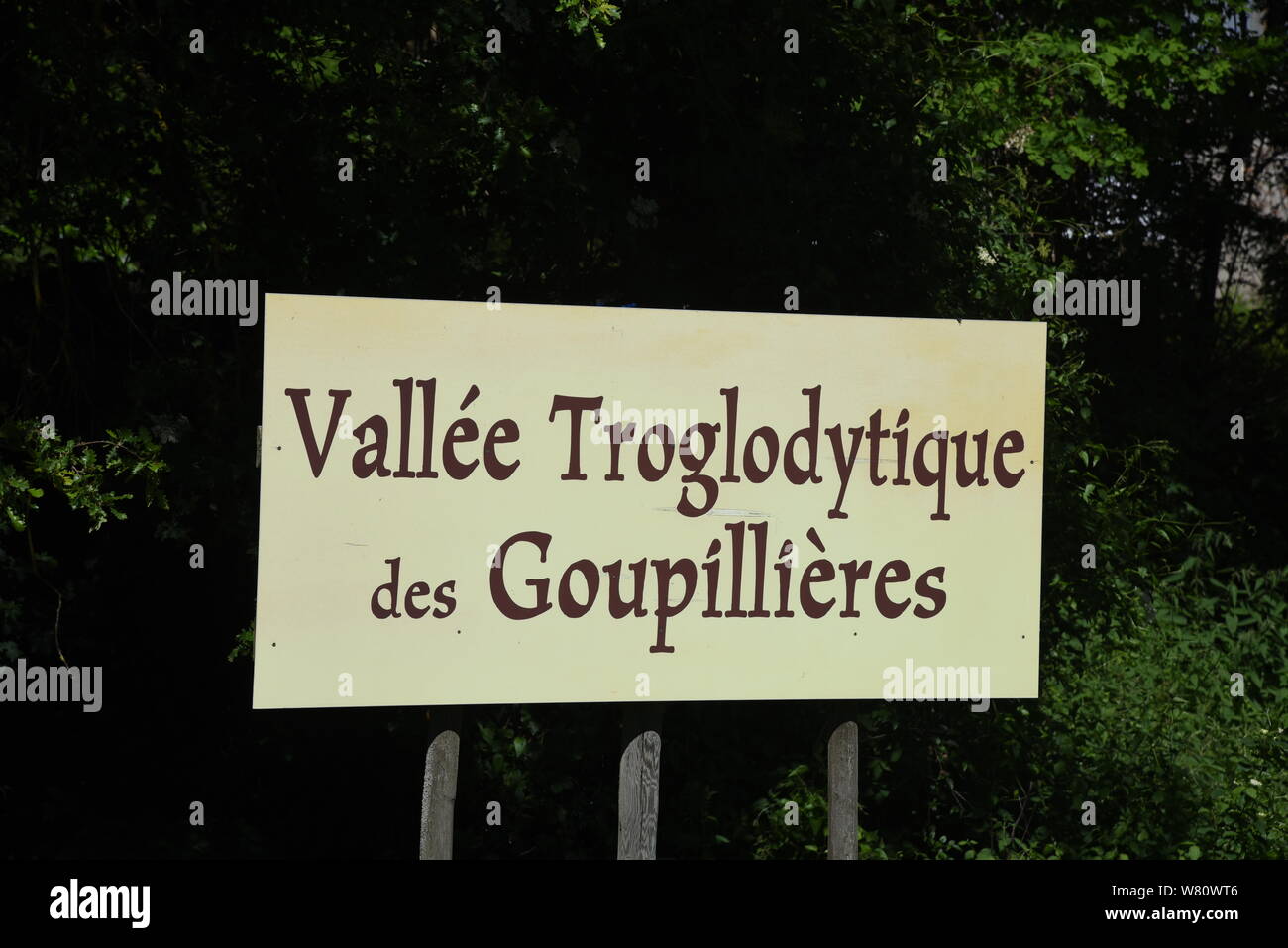 Troglodytic valley of goupillieres hi-res stock photography and images ...
