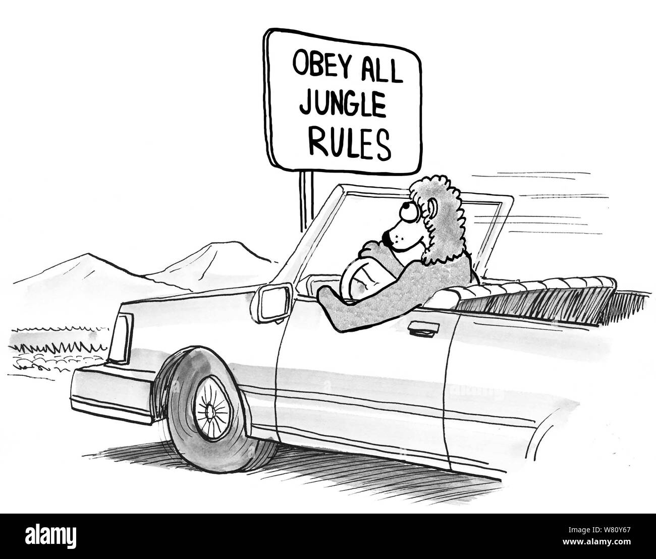 Rules of the road Cut Out Stock Images & Pictures - Alamy