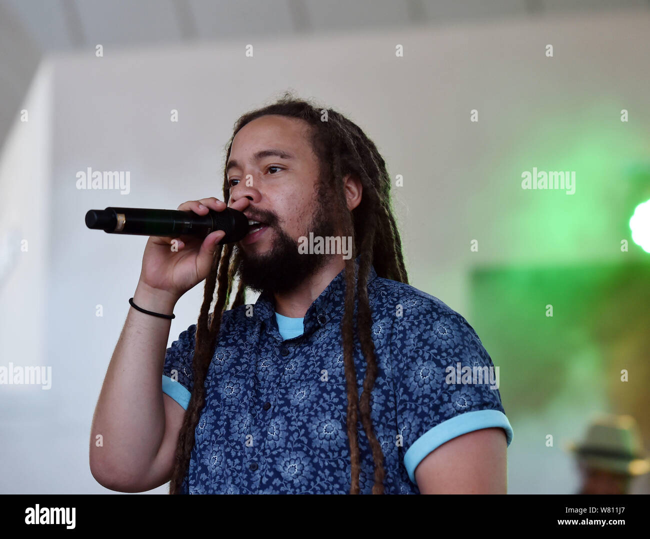 August 6, 2019, Virginia Beach, Virginia, USA: JO MERSA MARLEY brings ...