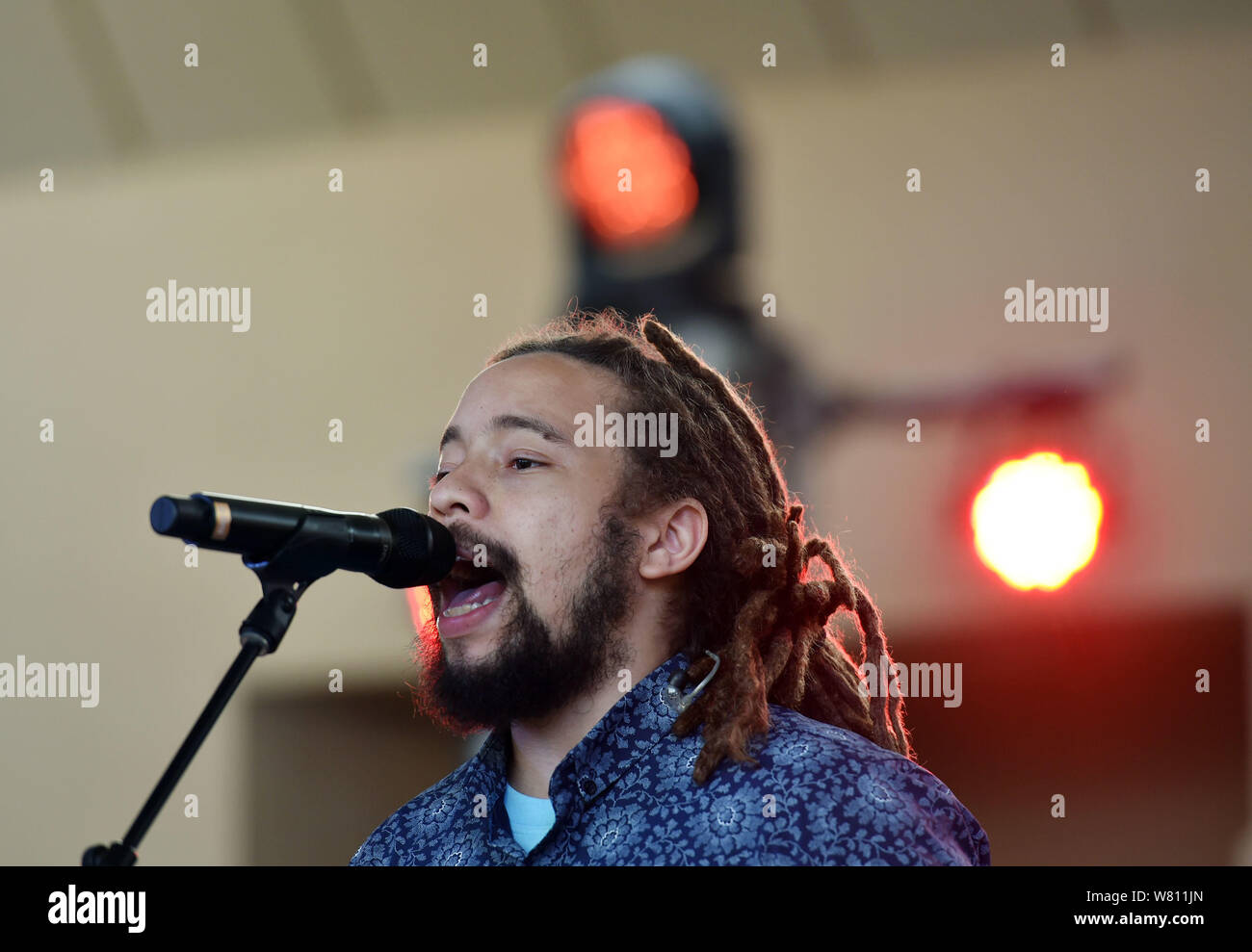 August 6, 2019, Virginia Beach, Virginia, USA: JO MERSA MARLEY brings ...