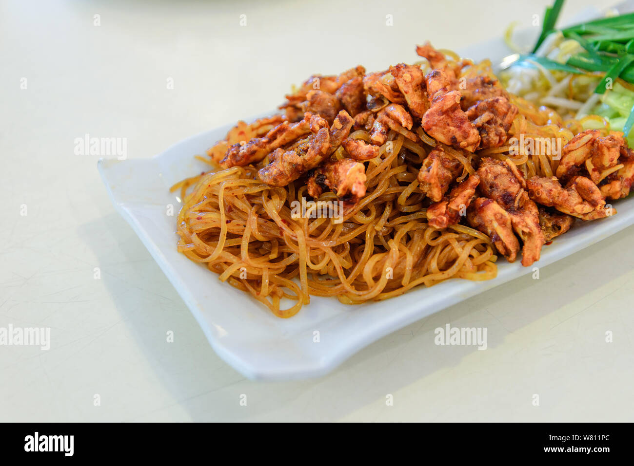 "Pad Thai Sen Chan" traditional local Thai food from Chanthaburi ...