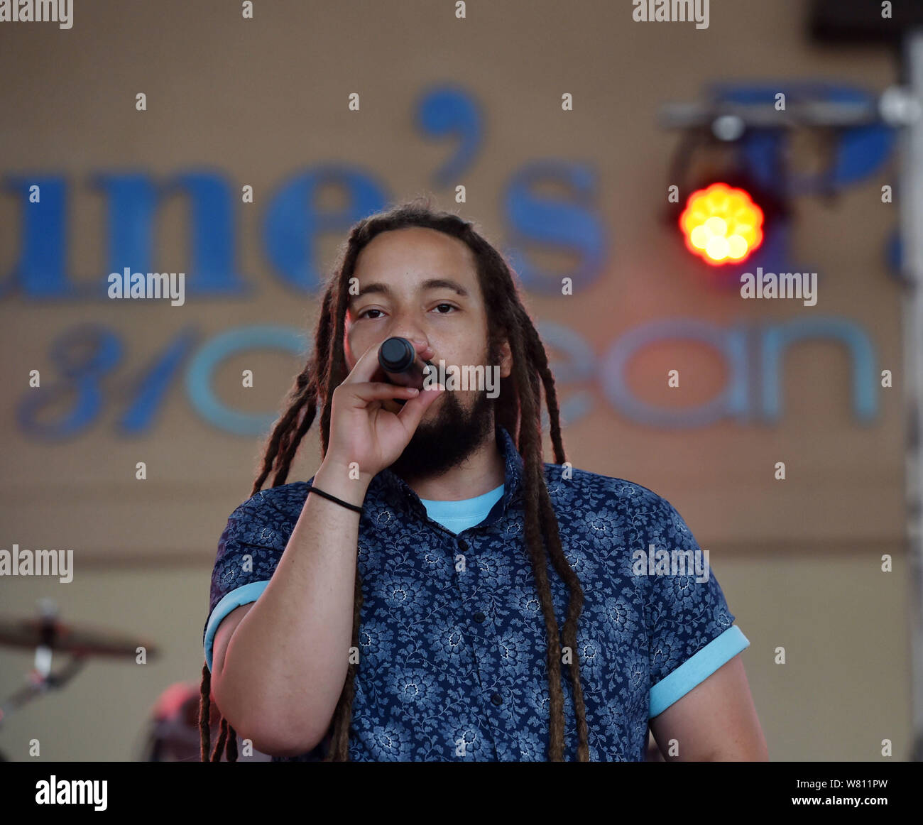 August 6, 2019, Virginia Beach, Virginia, USA: JO MERSA MARLEY brings ...