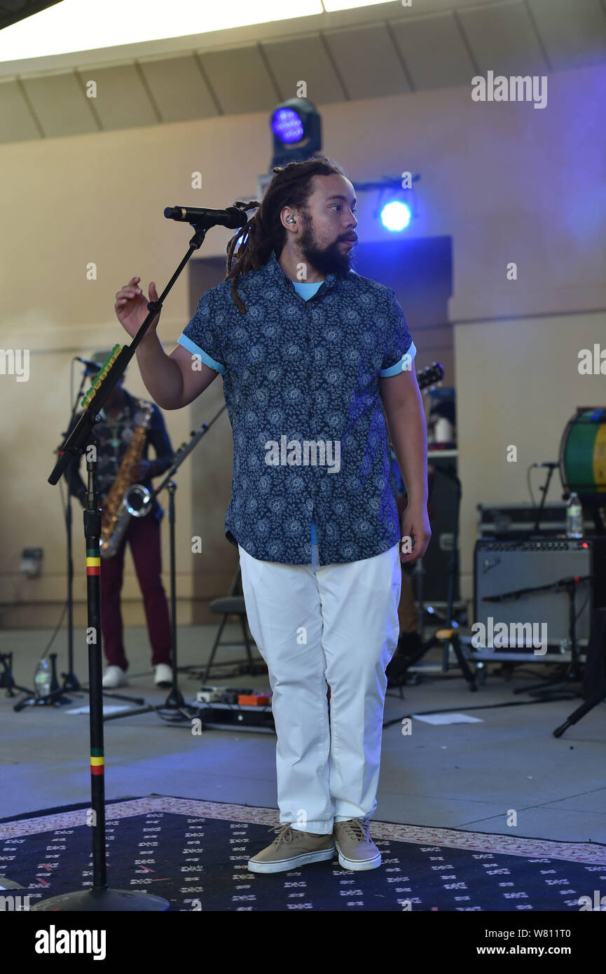 August 6, 2019, Virginia Beach, Virginia, USA: JO MERSA MARLEY brings ...