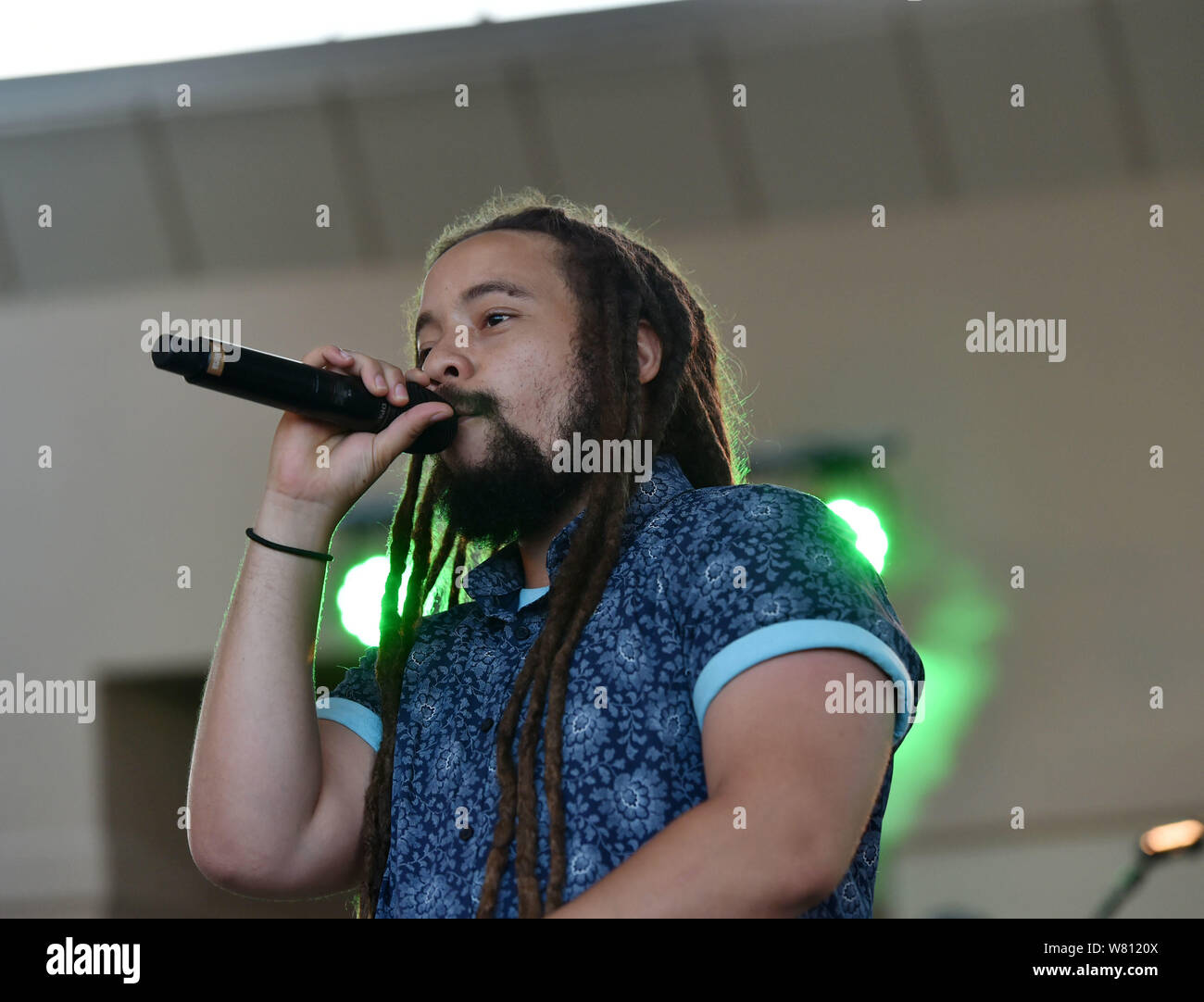 August 6, 2019, Virginia Beach, Virginia, USA: JO MERSA MARLEY brings ...