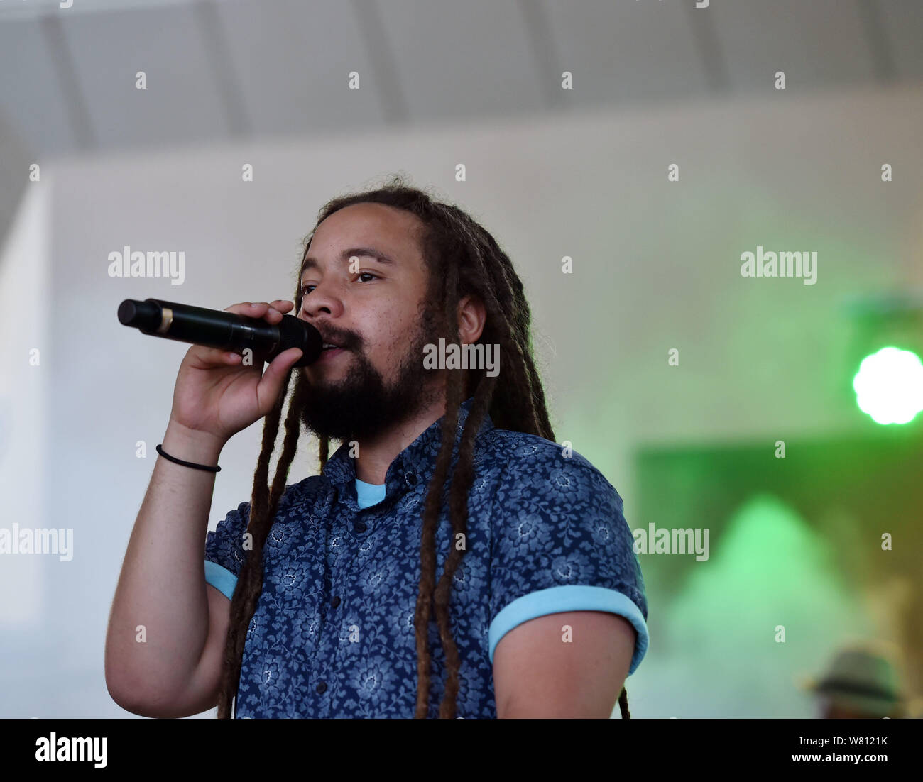 August 6, 2019, Virginia Beach, Virginia, USA: JO MERSA MARLEY brings ...