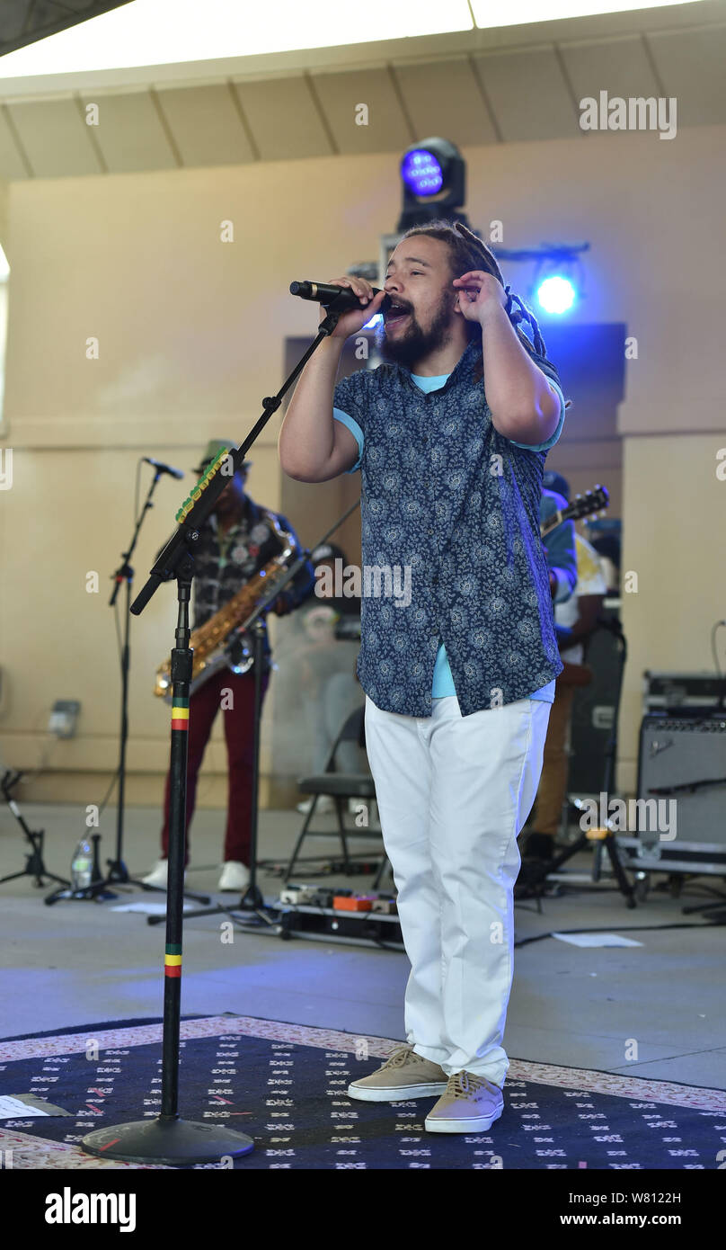 August 6, 2019, Virginia Beach, Virginia, USA: JO MERSA MARLEY brings ...