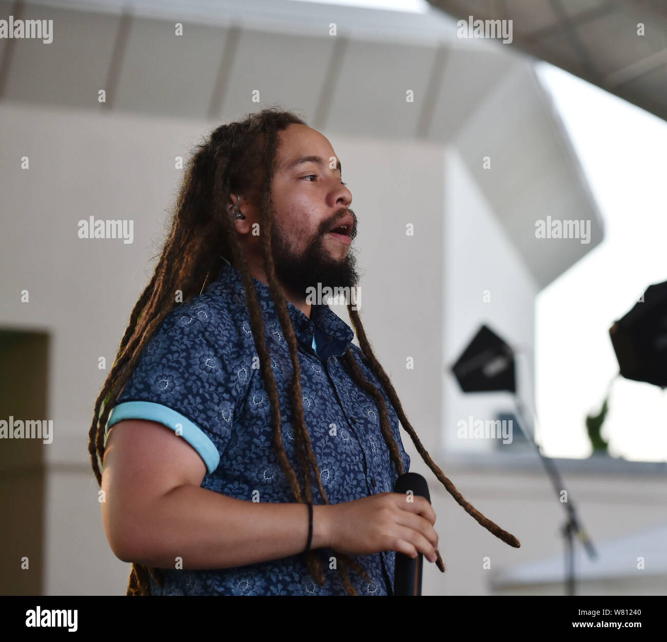 August 6, 2019, Virginia Beach, Virginia, USA: JO MERSA MARLEY brings ...
