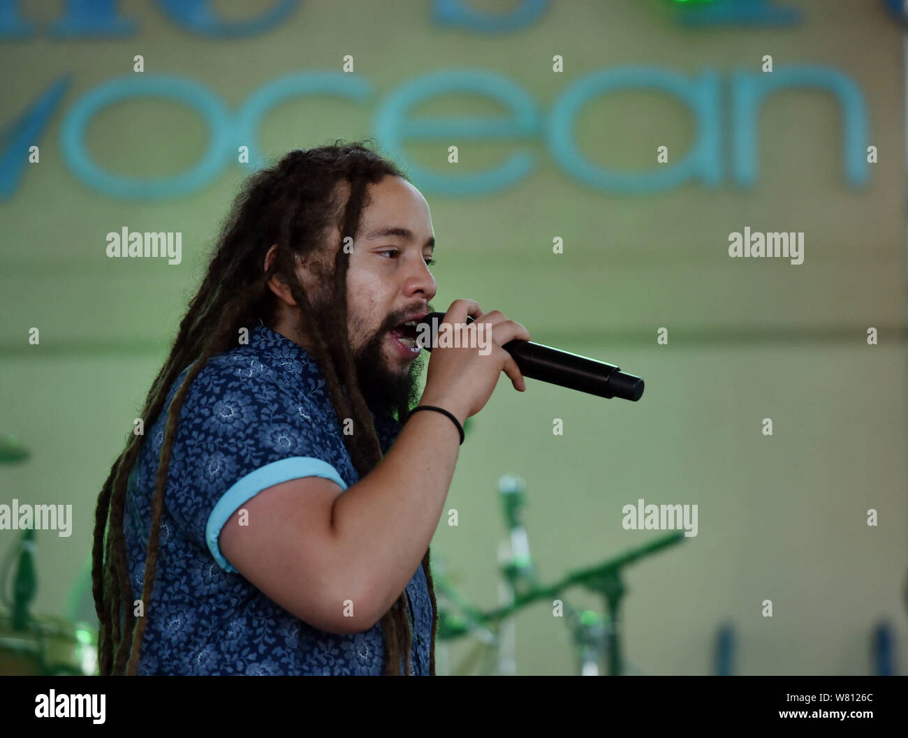 August 6, 2019, Virginia Beach, Virginia, USA: JO MERSA MARLEY brings ...