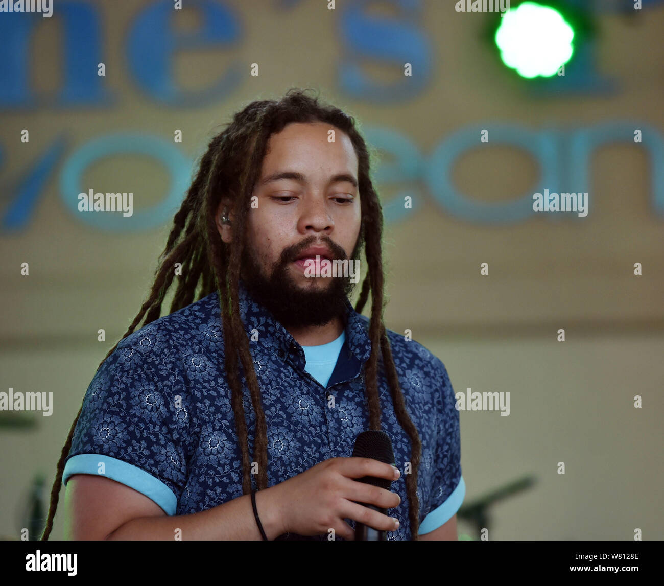 August 6, 2019, Virginia Beach, Virginia, USA: JO MERSA MARLEY brings ...