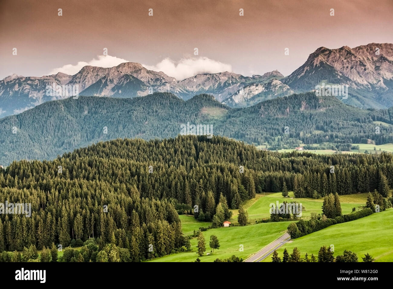 Allgau Alps, Germany Hiking Stock Photos & Allgau Alps, Germany Hiking ...