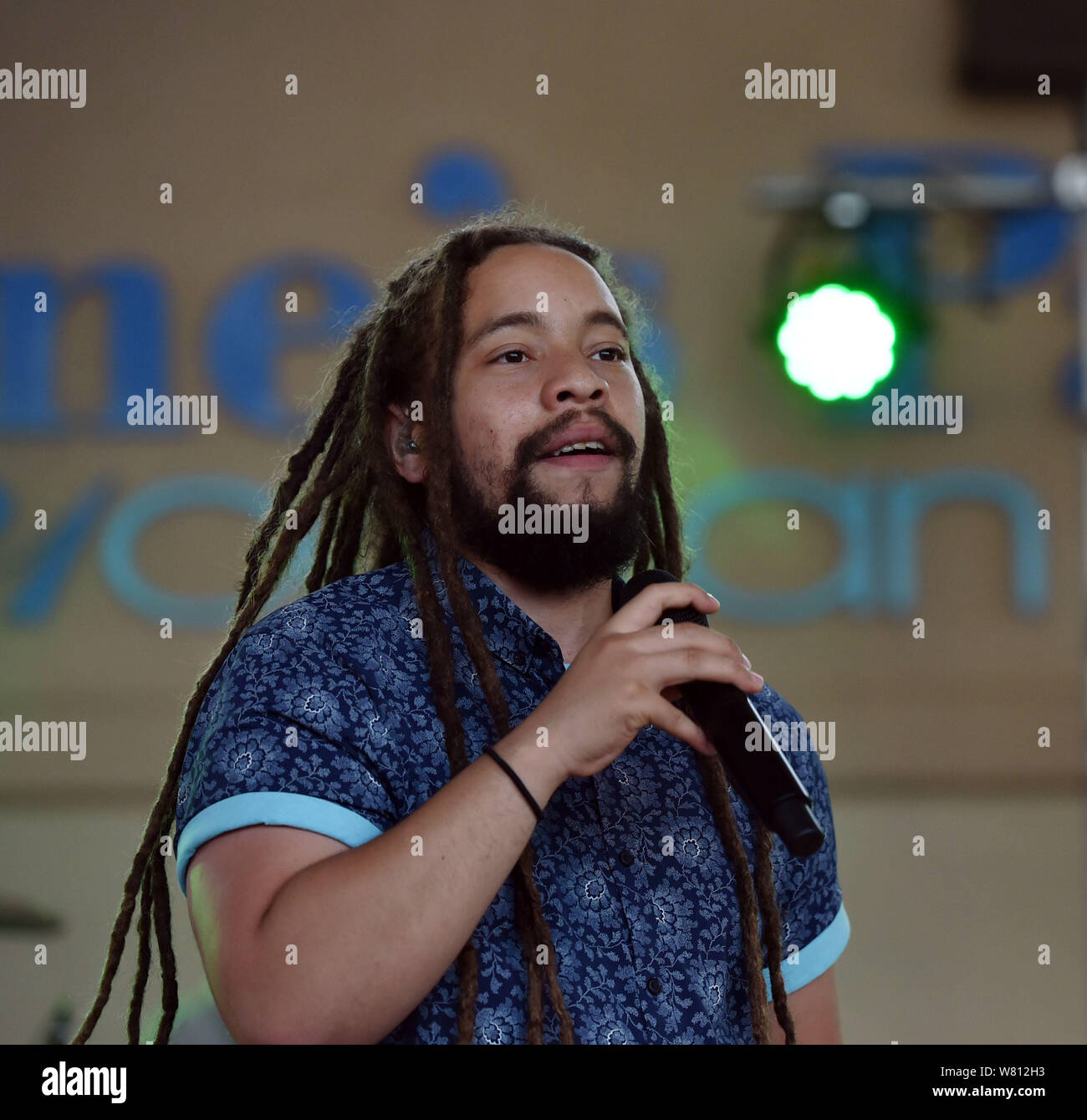 August 6, 2019, Virginia Beach, Virginia, USA: JO MERSA MARLEY brings ...