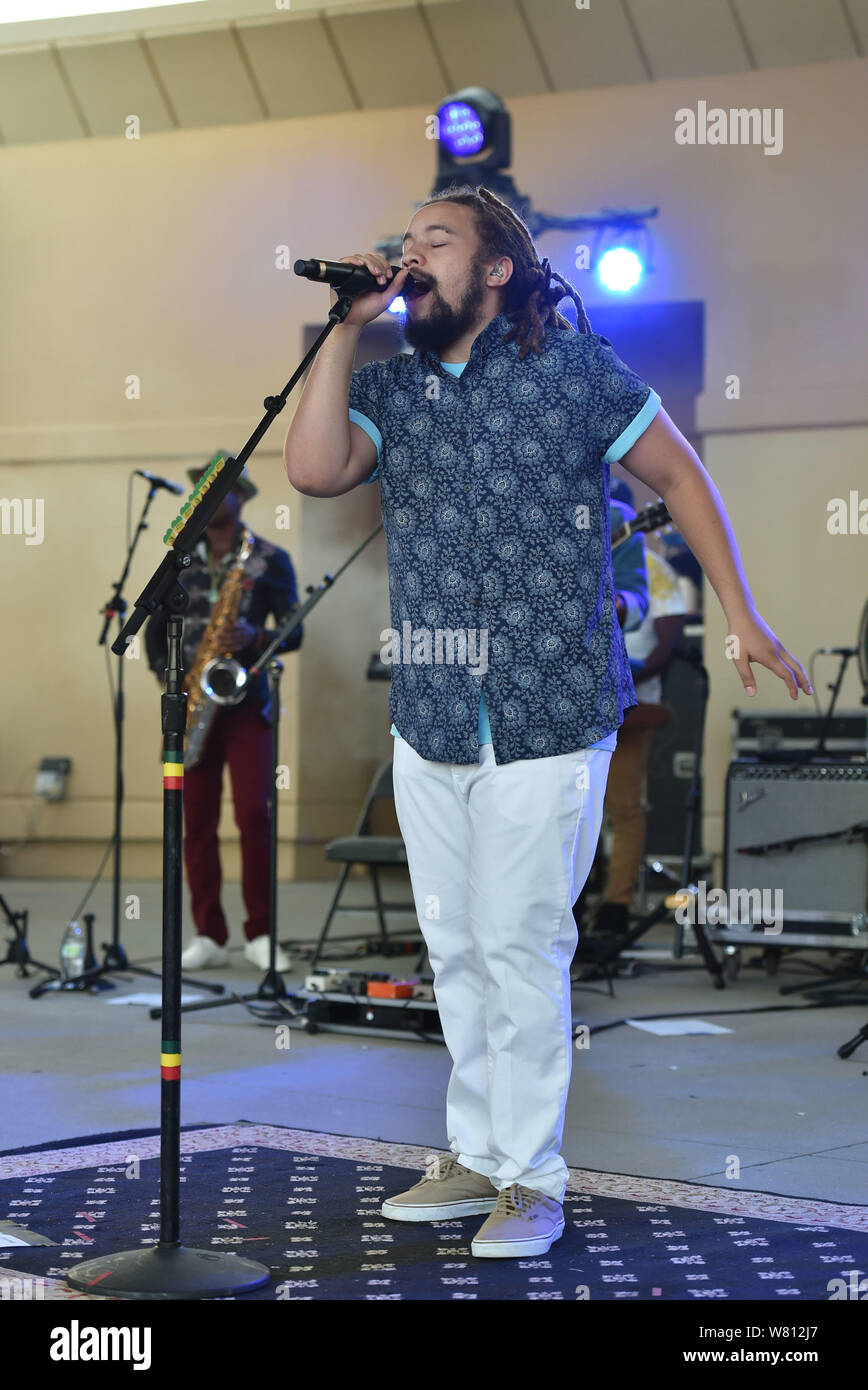 August 6, 2019, Virginia Beach, Virginia, USA: JO MERSA MARLEY brings ...