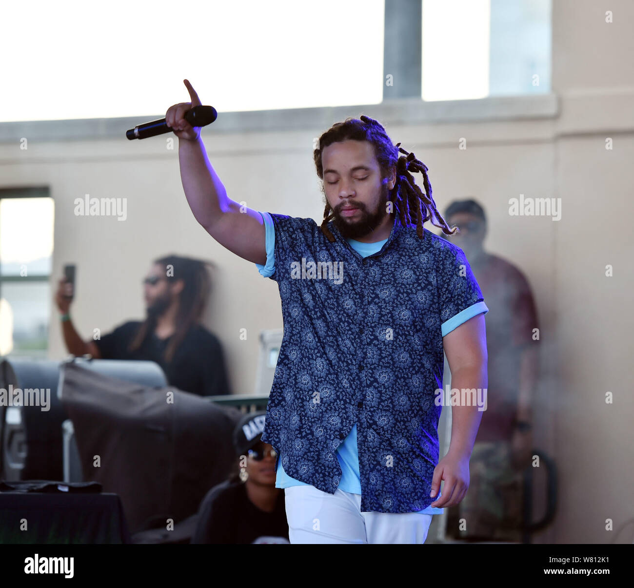 August 6, 2019, Virginia Beach, Virginia, USA: JO MERSA MARLEY brings ...