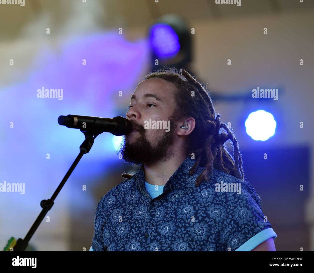August 6, 2019, Virginia Beach, Virginia, USA: JO MERSA MARLEY brings ...