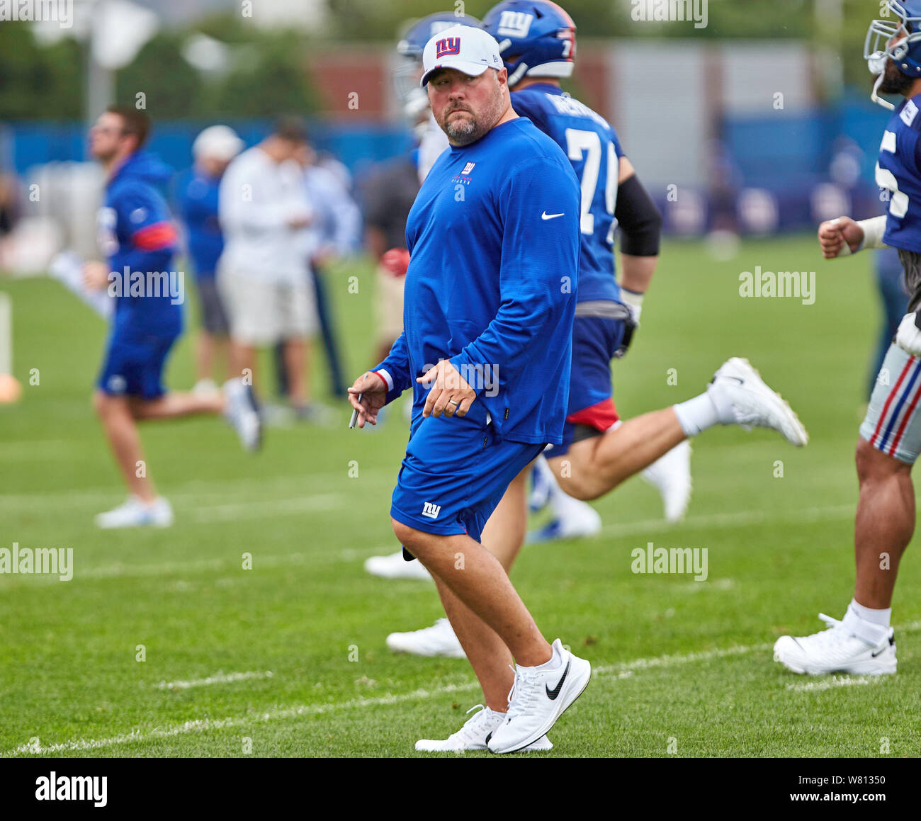 August 7, 2019, East Rutherford, New Jersey, USA: New York Giants ...