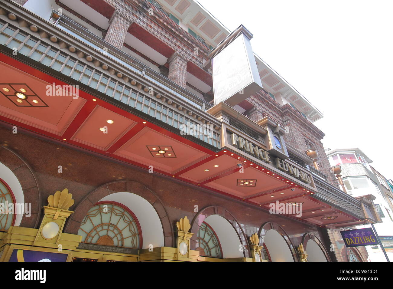 Prince Edward theatre in London UK Stock Photo - Alamy