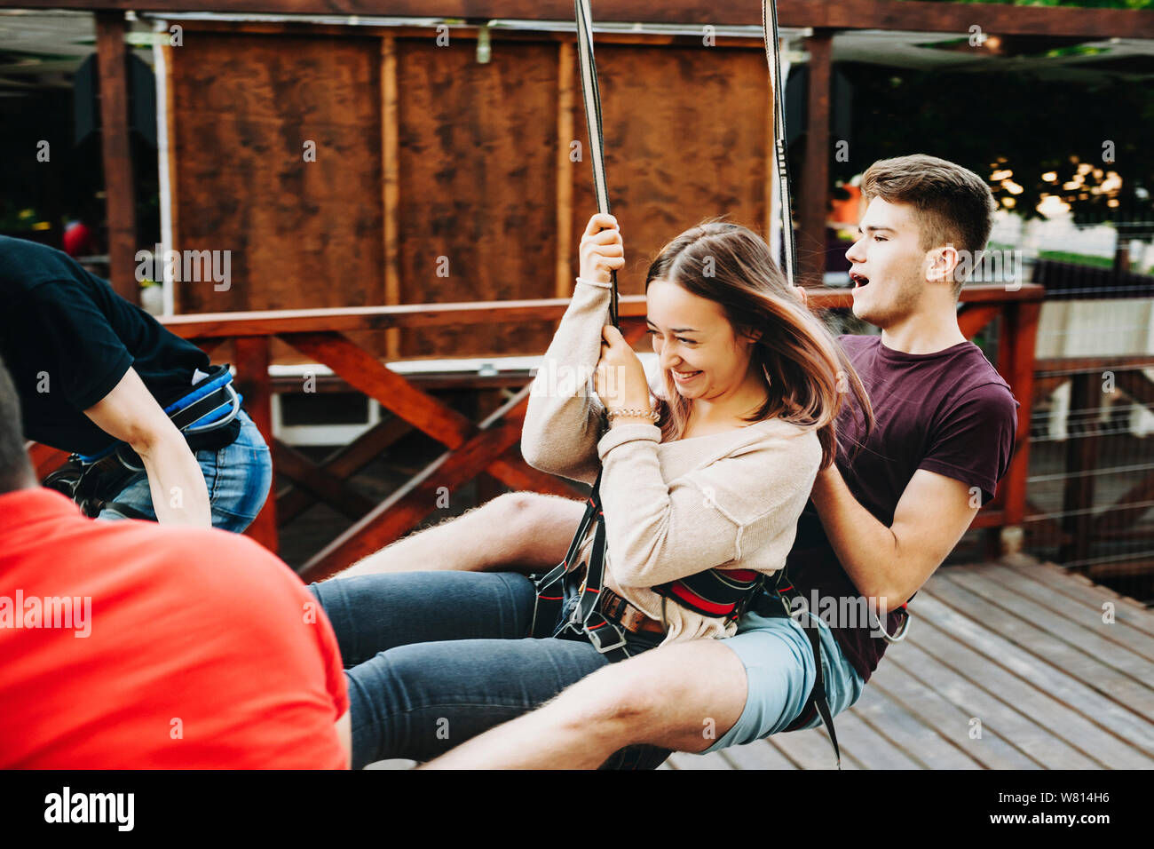 Sportycouple hi-res stock photography and images - Alamy