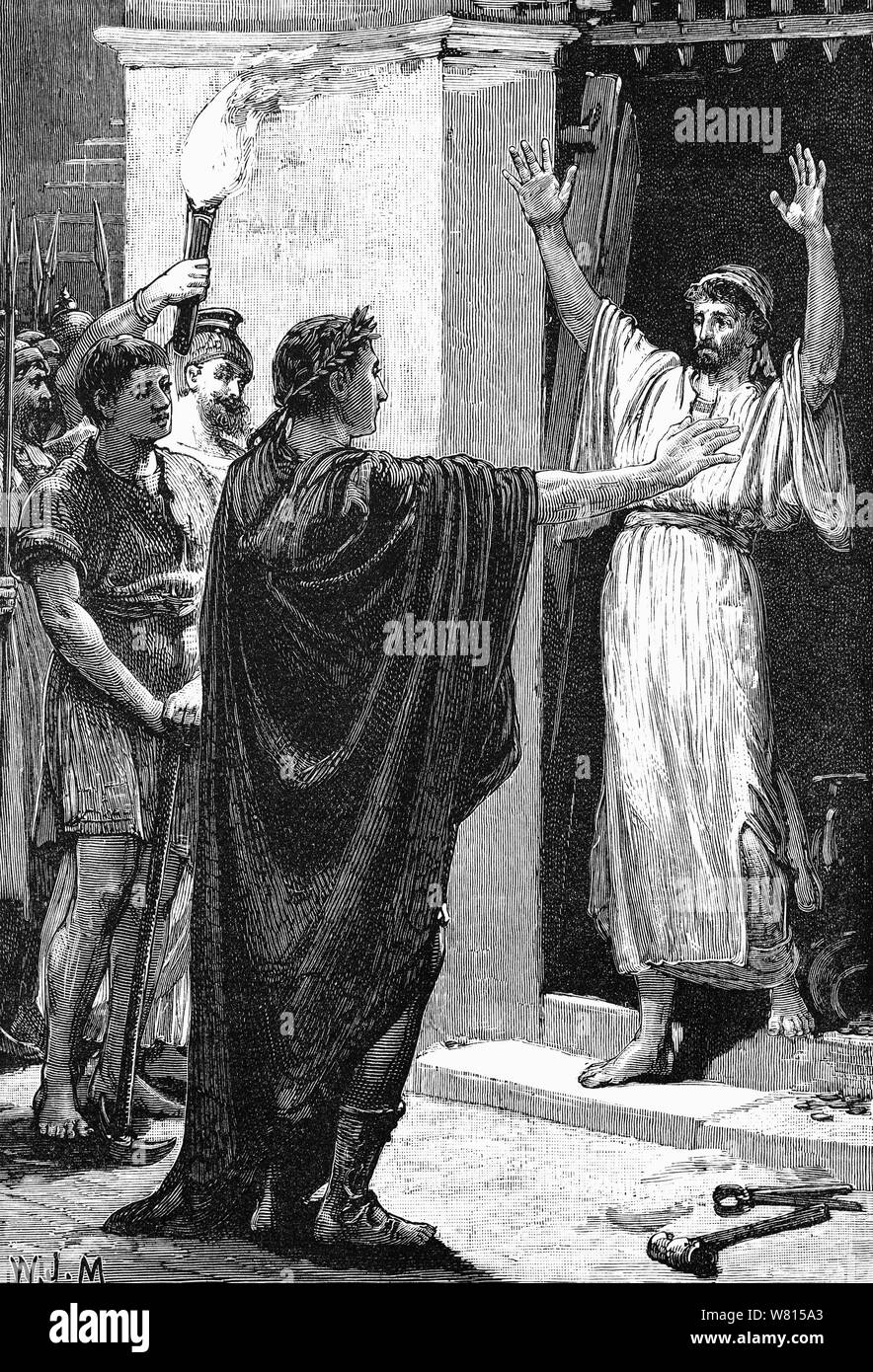 Roman 4th century bc military Black and White Stock Photos & Images - Alamy