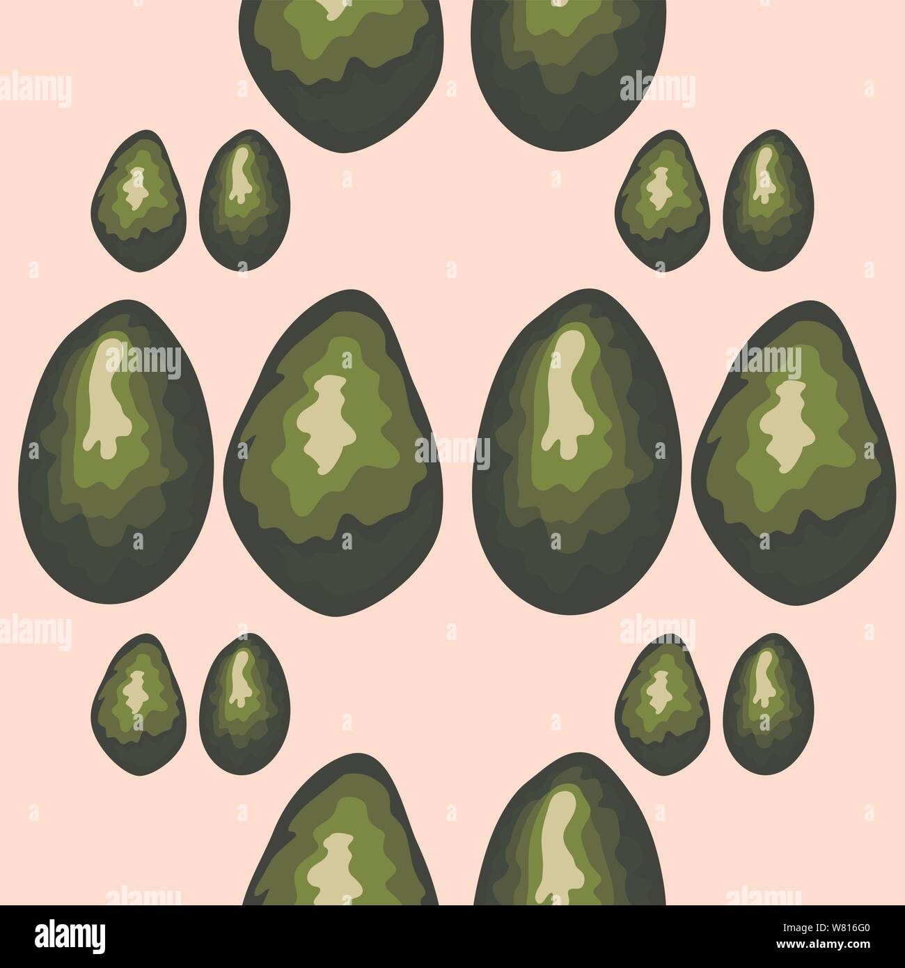 Avocado seamless pattern. print, fabric and organic, vegan, raw ...