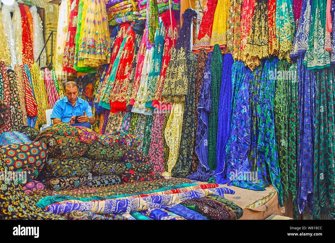 Iran textile hi-res stock photography and images - Alamy