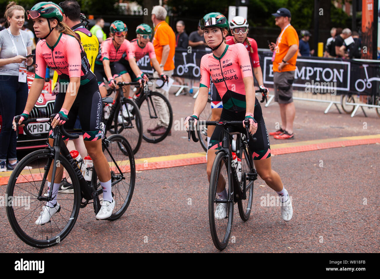 London, UK. 3 August, 2019. Parkhotel Valkenburg (Netherlands) prepare ...