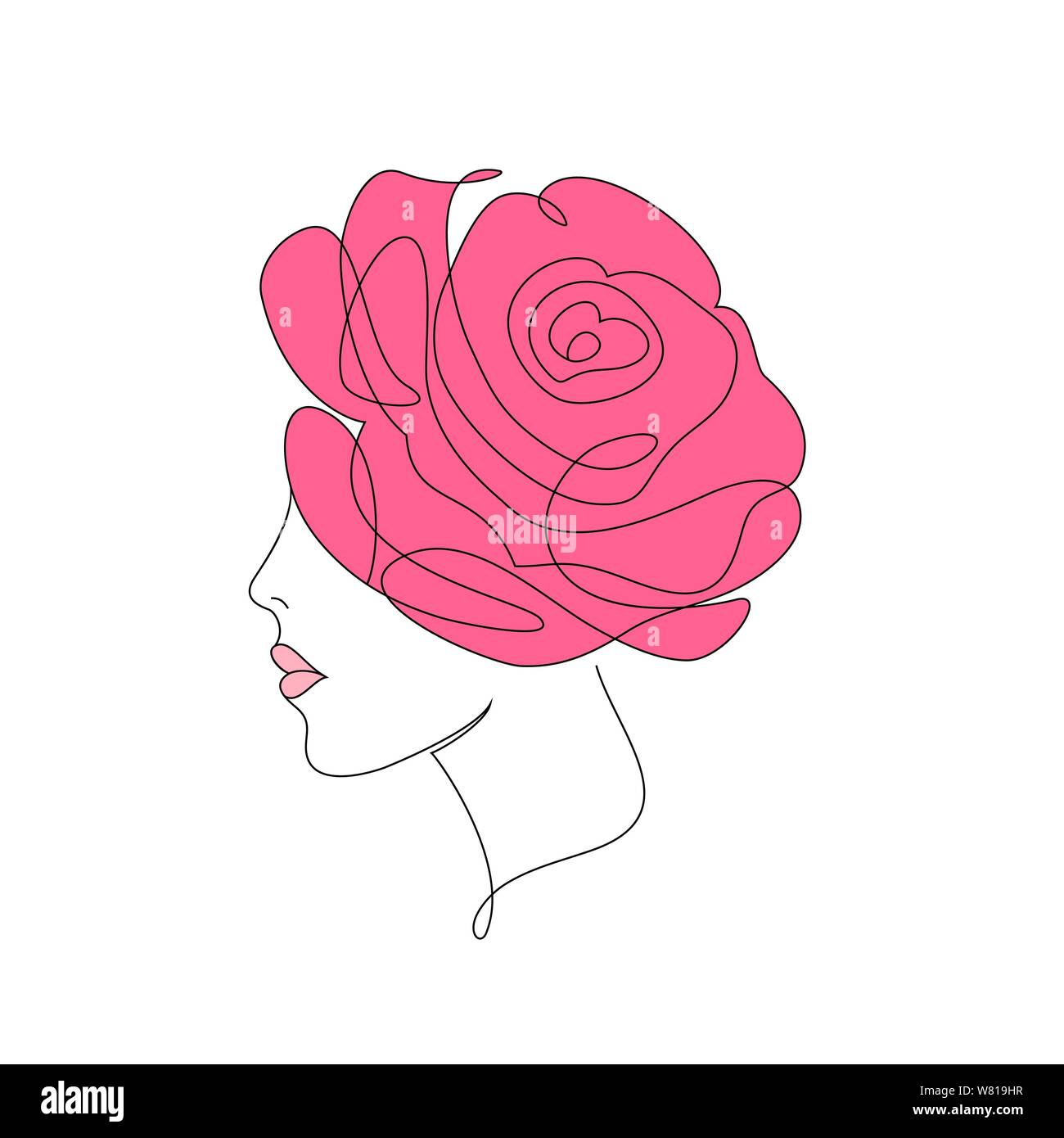 Woman on white background Stock Vector Image & Art - Alamy