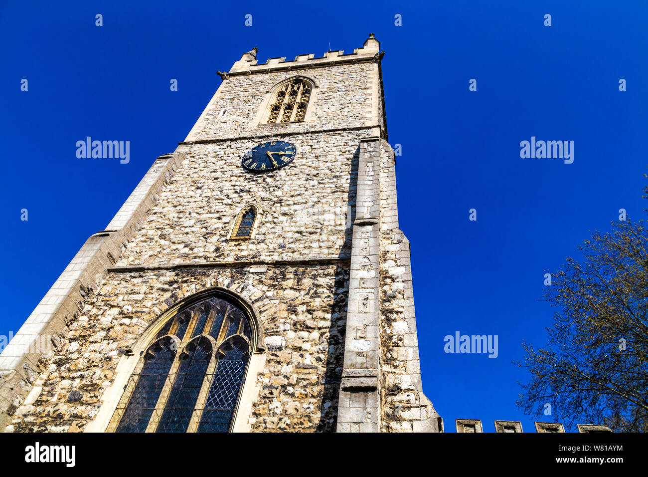 St Dunstan and All Saints church in Stepney, London, UK Stock Photo - Alamy