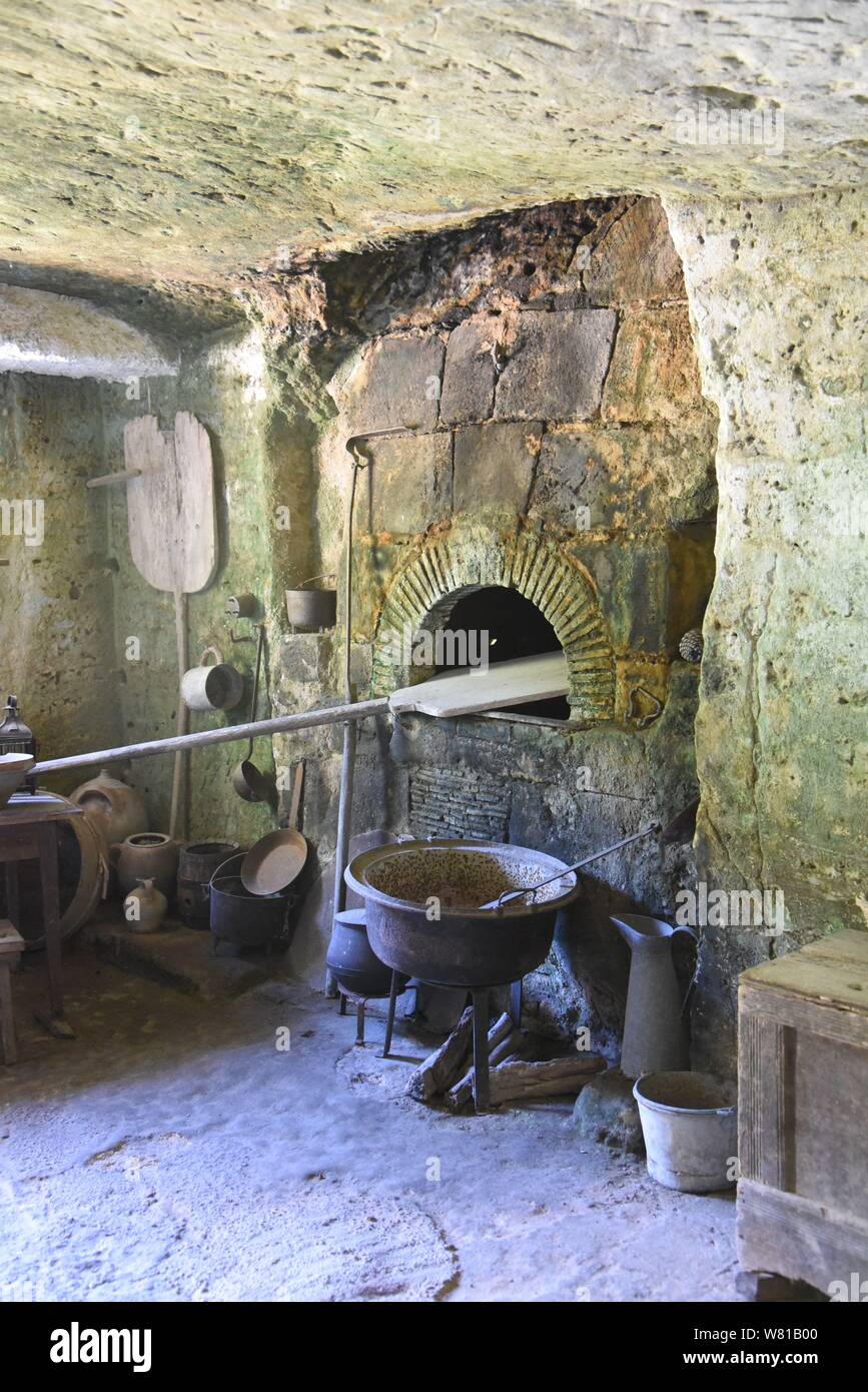 Troglodytic valley of goupillieres hi-res stock photography and images ...