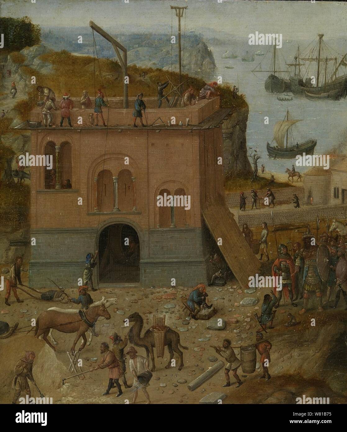 De toren van Babel Stock Photo - Alamy