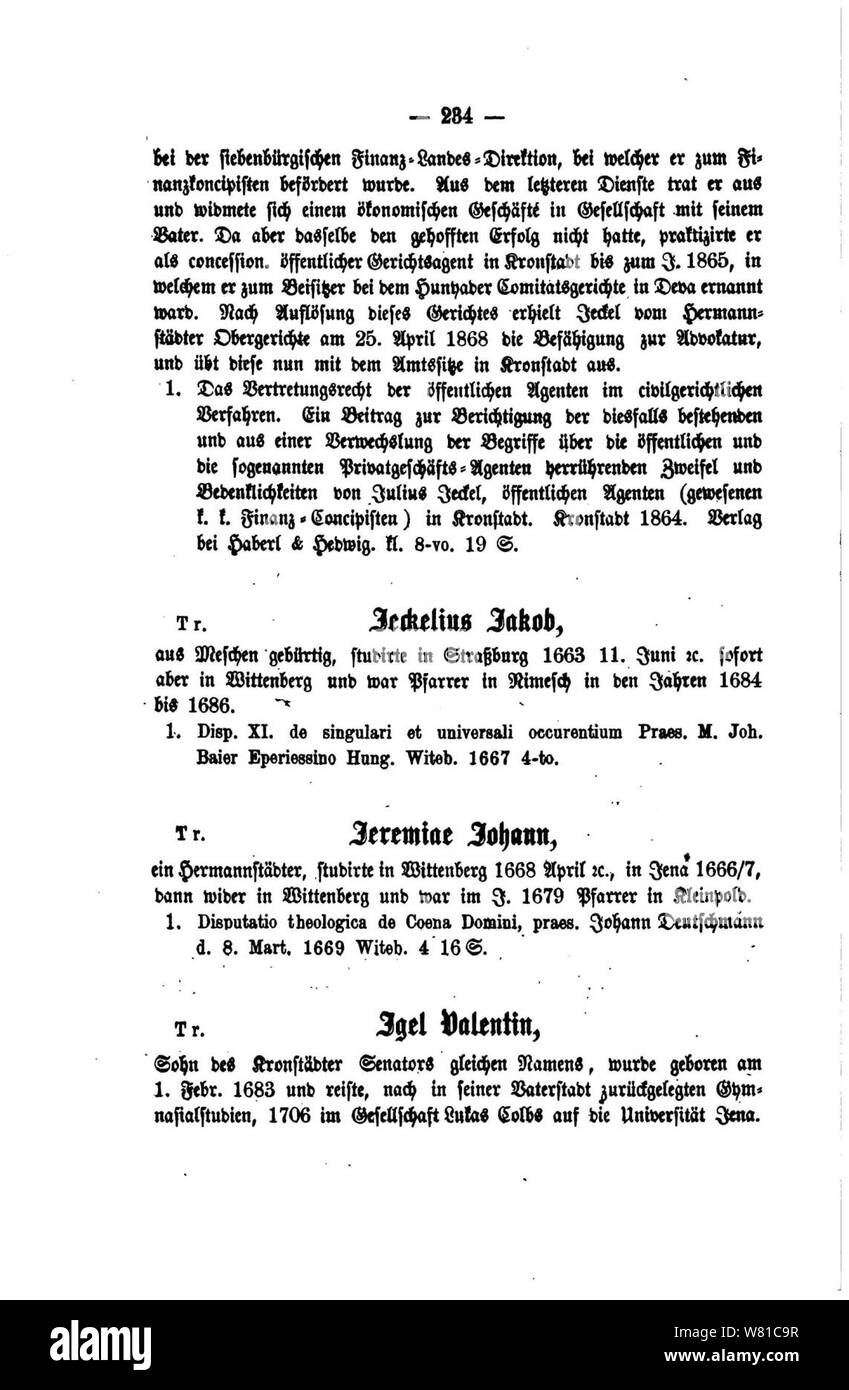 De Trausch Lexikon 2 234 Stock Photo - Alamy