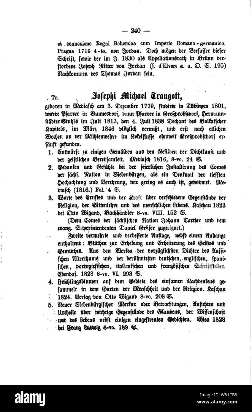De Trausch Lexikon 2 240 Stock Photo - Alamy
