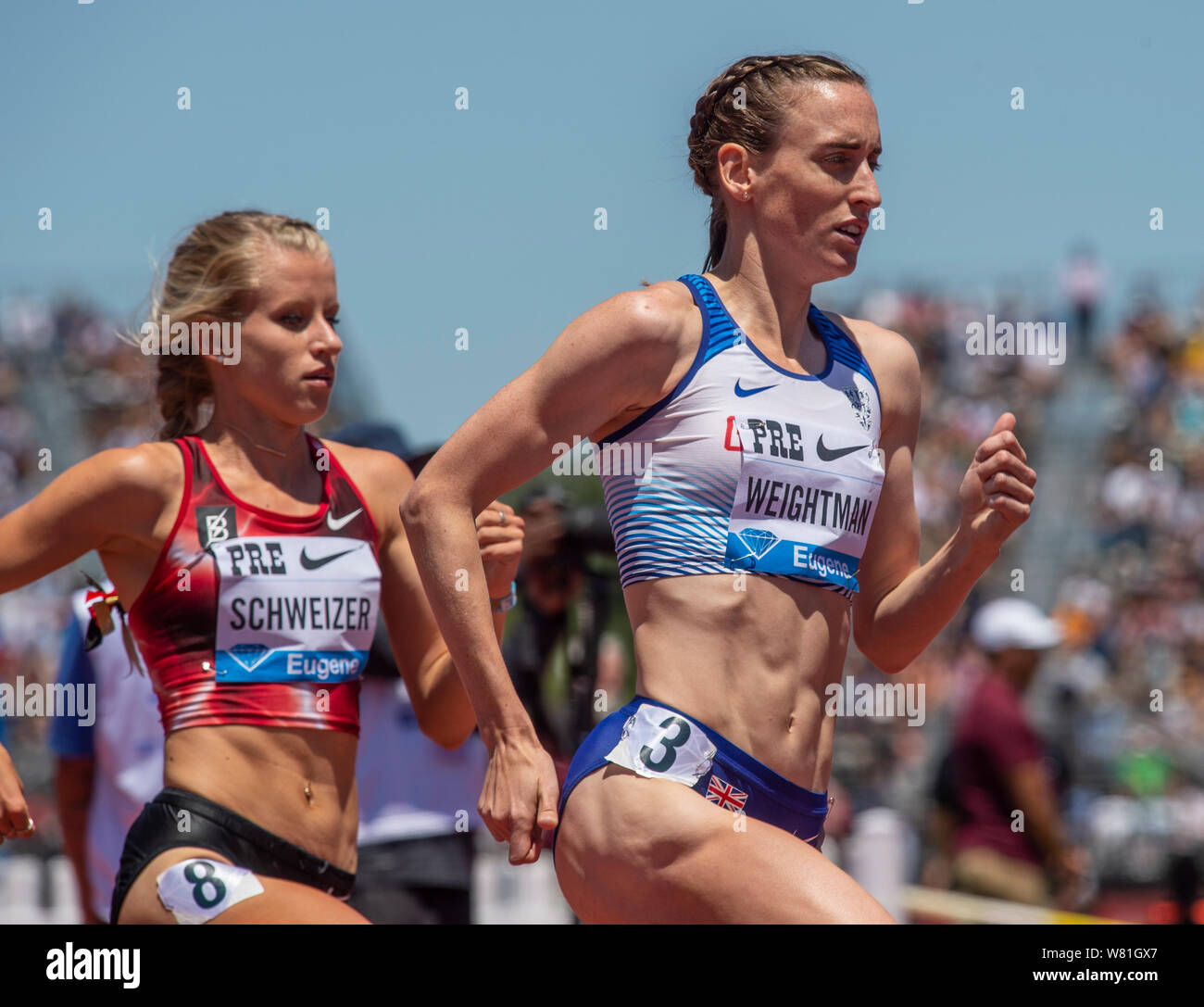 CALIFORNIA - USA - 30 JUNE 2019: Laura Weightman (GBR) competing in the ...