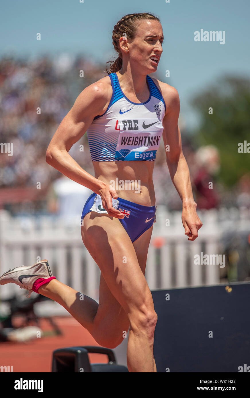 CALIFORNIA - USA - 30 JUNE 2019: Laura Weightman (GBR) competing in the ...