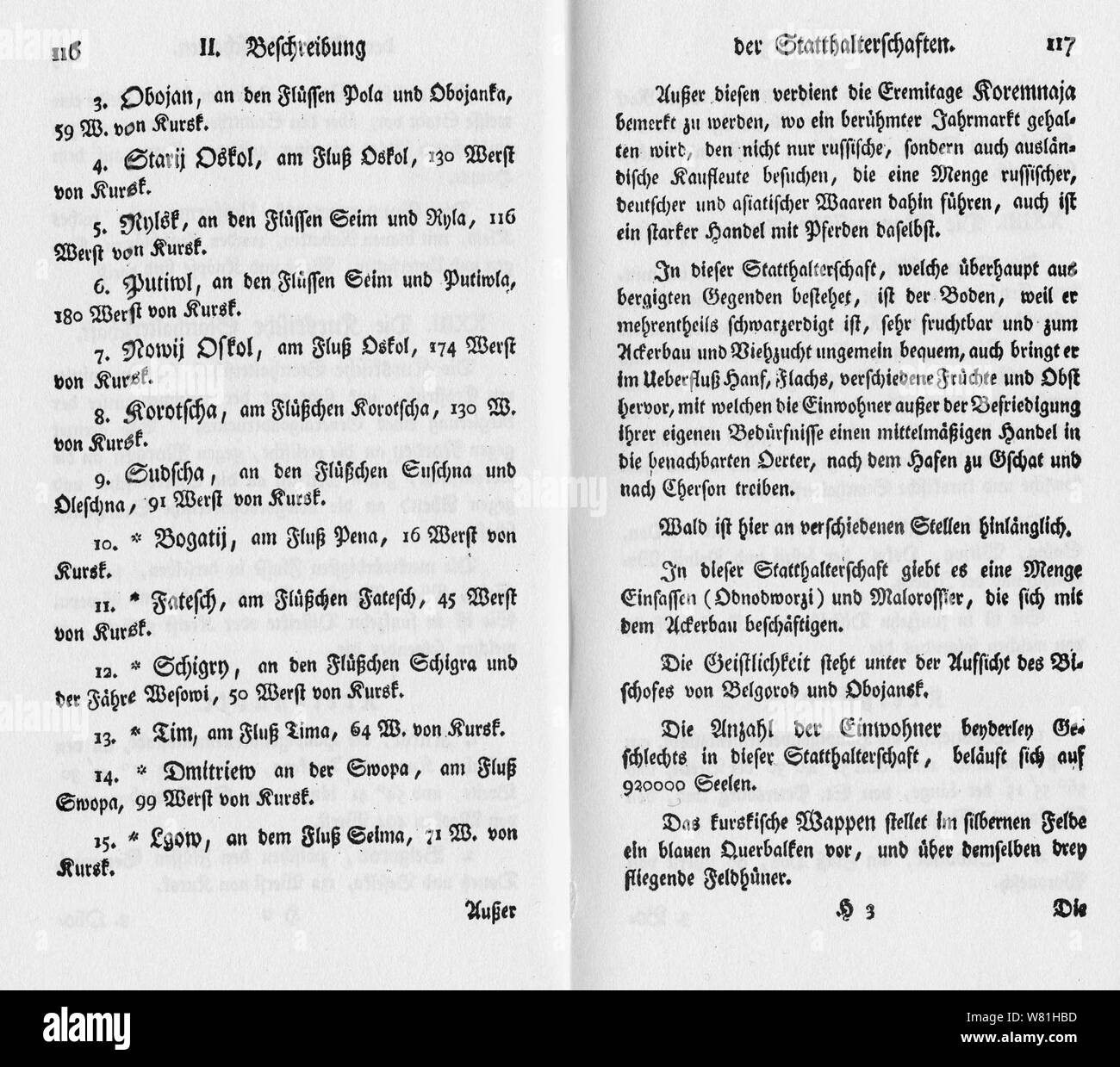 De Übersicht Russ Reich 1787 (JMR Lenz) 059 Stock Photo - Alamy